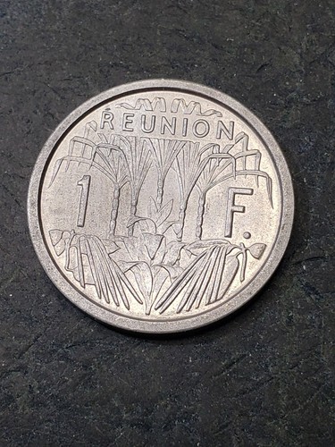 1964 France Reunion 1 Franc Foreign World Coin #111 UNCIRCULATED | eBay