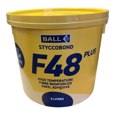 F BALL F48 Plus High Temperature Vinyl Floor Adhesive 5 Litres | eBay UK