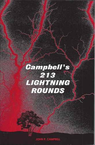 Campbell's Two Hundred Thirteen Lightning Rounds (Lightning Rounds ...