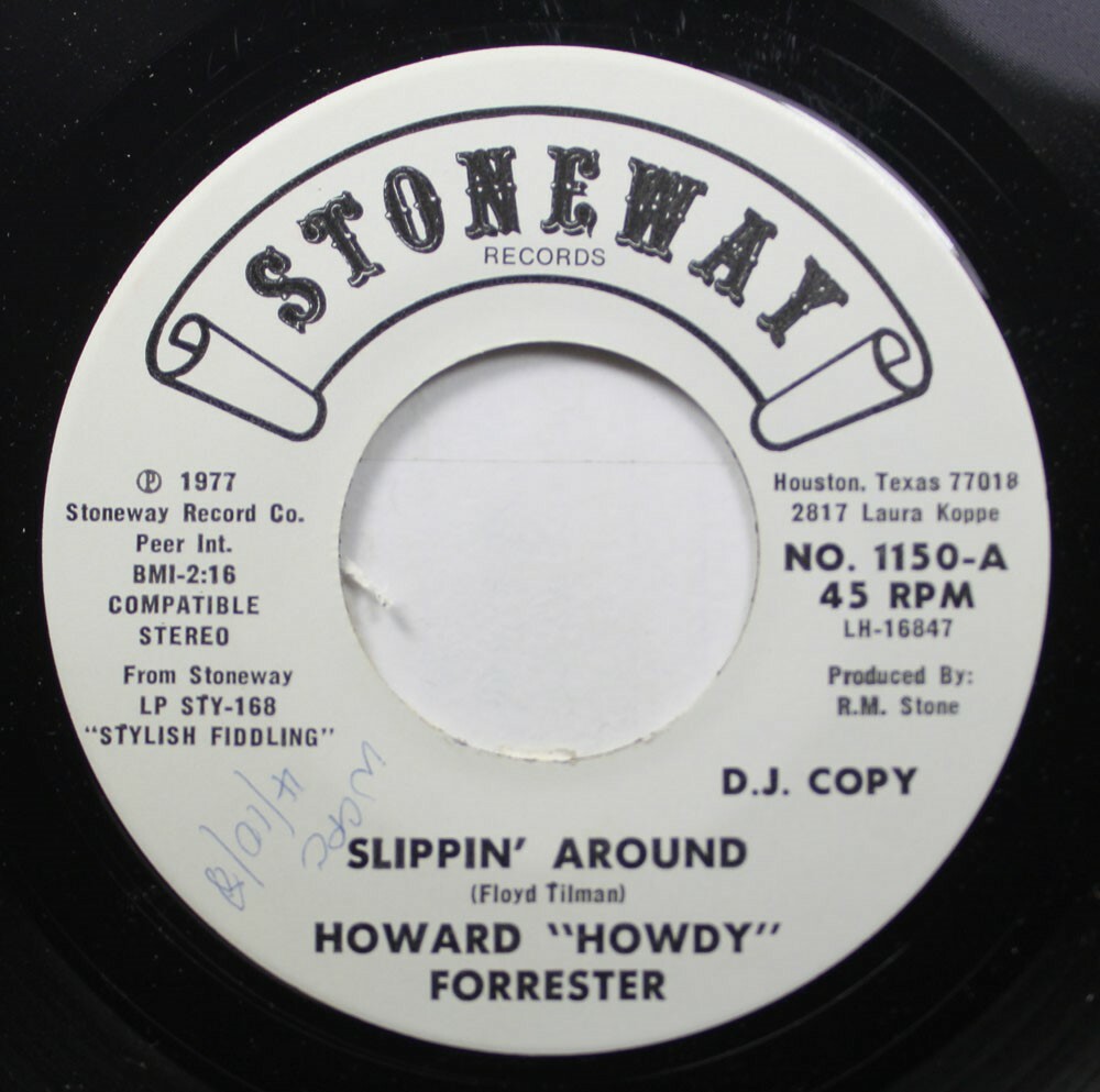 Country Promo 45 Howard "Howdy" Forrester - Slippin' Around / Gypsy ...