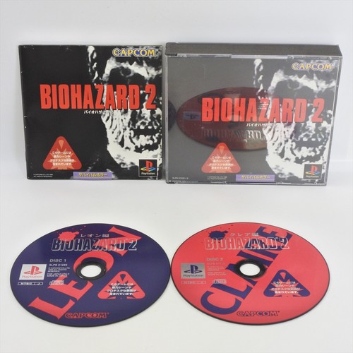 BIOHAZARD 2 Resident Evil PS1 Playstation For JP System ccc p1 ...