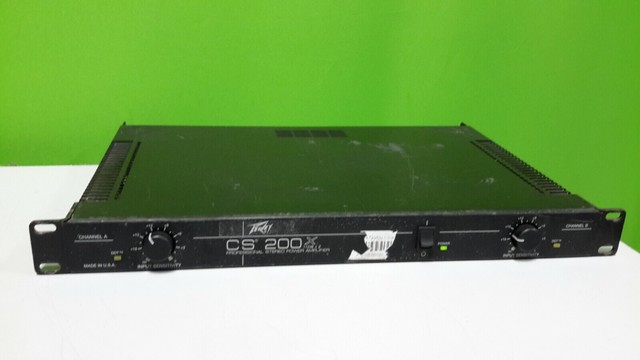 Peavey CS200X Professional Stereo Power Amplifier Amp for sale online ...