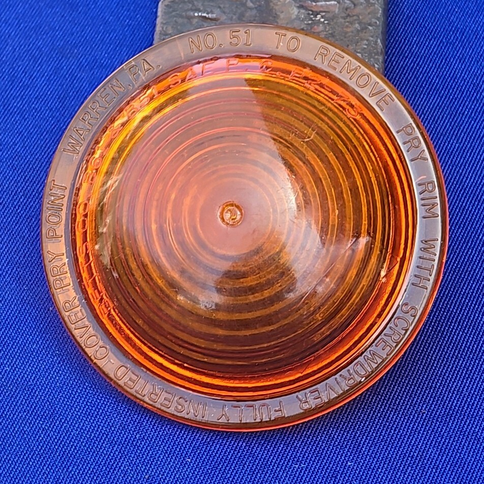 Betts Co. B61- B51-L SAE P. C. P2-73 AMBER Lens 3" Truck, Trailer ...