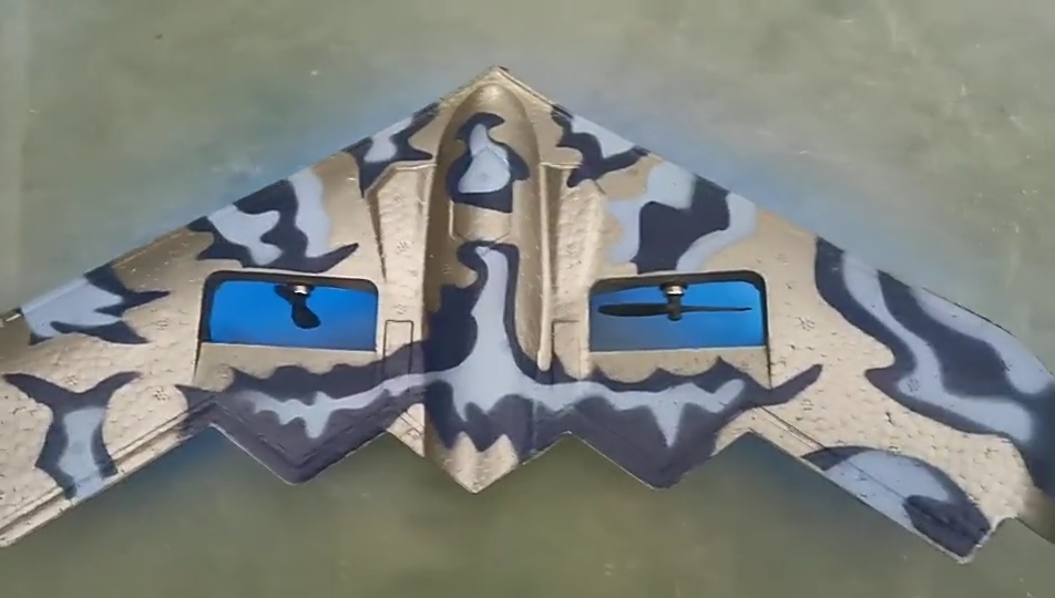 B2 Camo Bomber 2.4GHz 2CH RC Plane Remote Control Airplane Glider Fixed ...