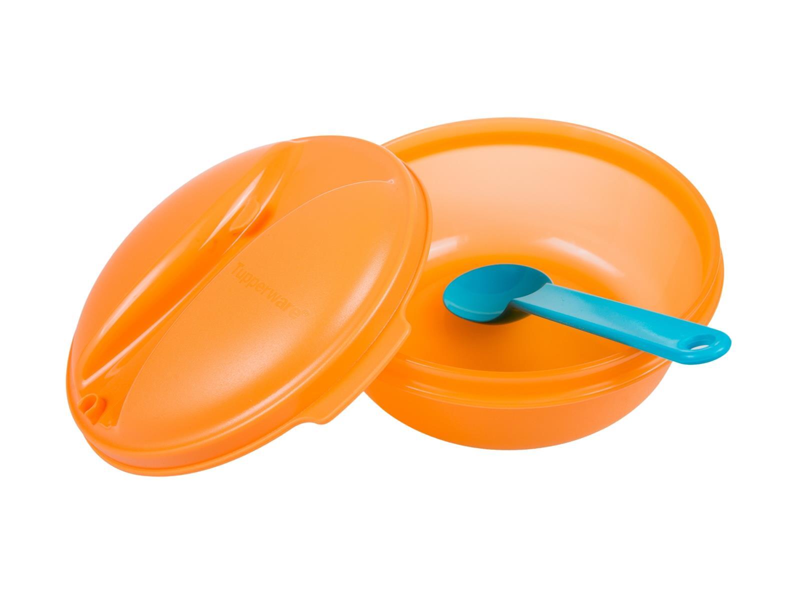 Tupperware Soup To Go 600 ml orange inklusive Löffel türkis Suppe Snack ...