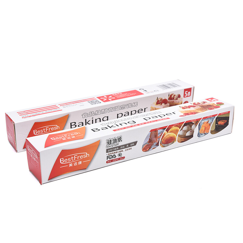 5M Baking Paper Barbecue Double-sided Silicone Oil Paper Parchment Oven ...