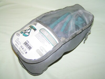 PETZL Luna C35 Women's Mountaineering Rock Climbing Harness Aqua Teal ...