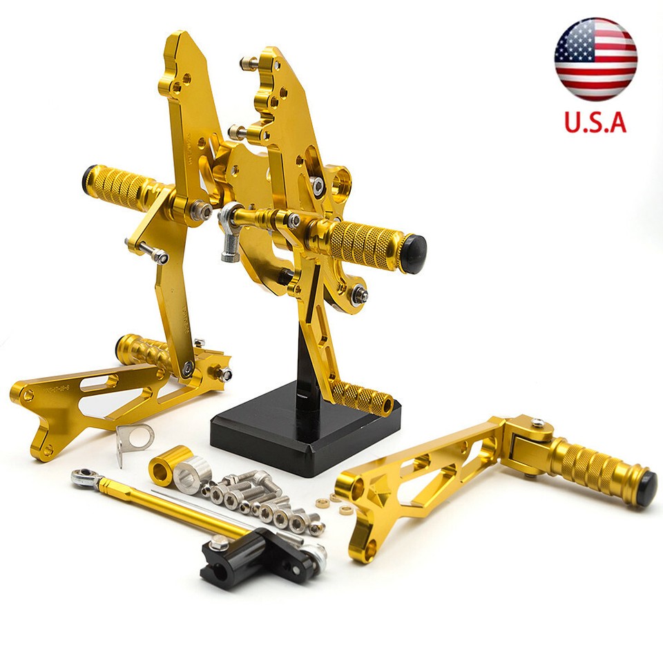 For MSX125 Grom 2016-2020 CNC Rearset Footrest Footpeg Pedals GP Rear ...