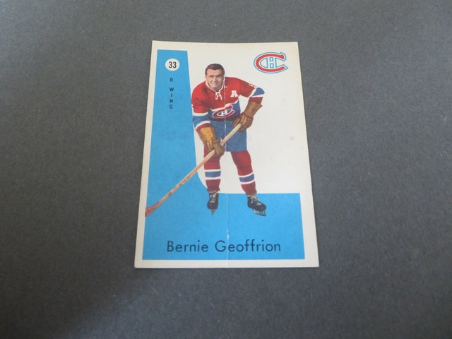 1959-60 Parkhurst - #33 Bernie Geoffrion for sale online | eBay