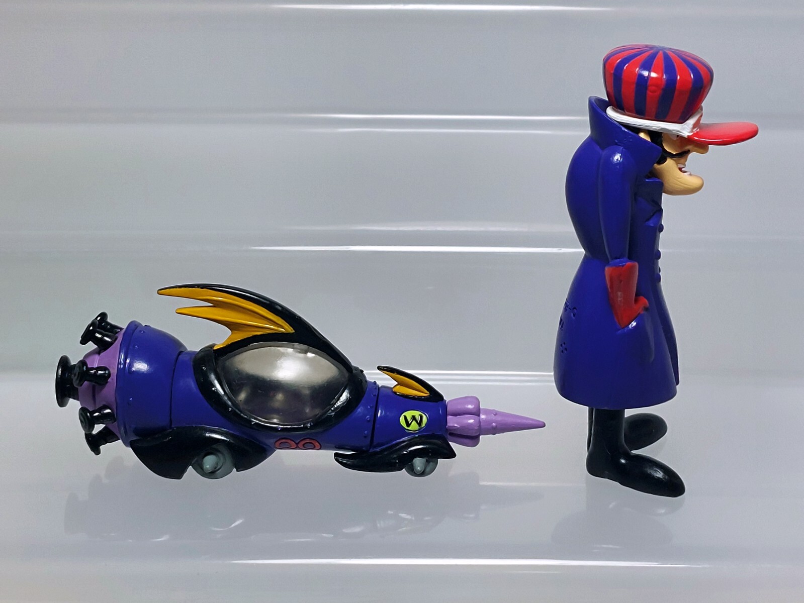 Dick Dastardly Mean Machine Wacky Races HG Series Figure Bandai M04 1.3 ...