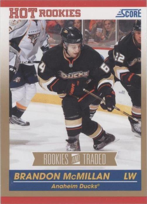 2010-11 Score Rookies & Traded - Brandon McMillan #634 Gold (RC) for ...
