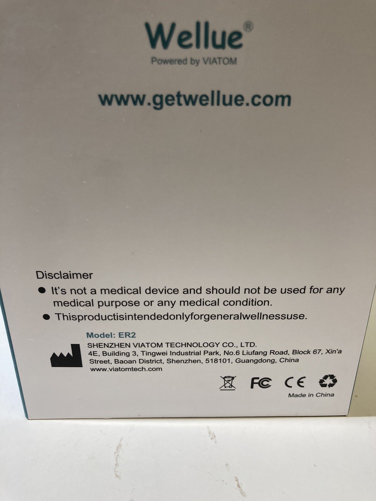 Wellue DuoEK Personal EKG Tracker Wellness Monitor ER2 Heart Rate ...