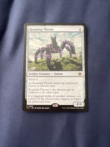 MTG Roaming Throne The Lost Caverns of Ixalan 0258 Regular Rare | eBay