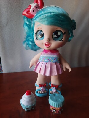 Kindi Kids Jessicake 10 Inch Toddler Doll and 2 Shopkin Accessories | eBay