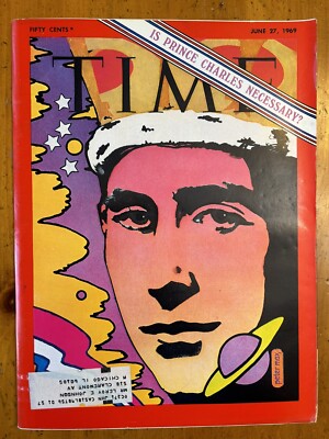 Vintage TIME Magazine June 27, 1969 Is Prince Charles Necessary? | eBay