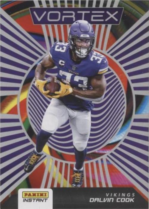 2020 Panini Instant NFL - Vortex Dalvin Cook #V19 /935 for sale online ...