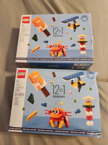 Lego 40593 Fun Creativity 12-in-1 PLEASE READ DESCRIPTION (2 SETS) | eBay