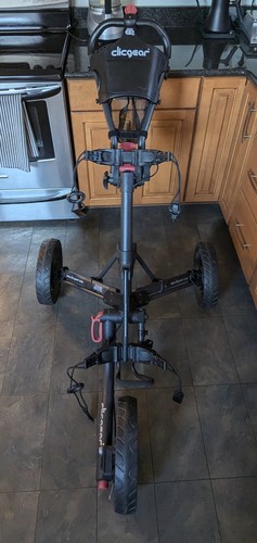 1x Clicgear Cart Model 3.5+ Golf Push/Pull 3-Wheel Folding Collapsible ...