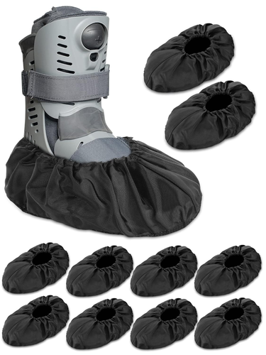 10 Pcs Fracture Walking Boot Cover Recovery Shoes Covers Waterproof ...
