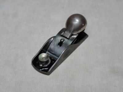 Vintage Fulton Knuckle Joint Block Plane w/ Adjustable Throat Pat. 4/24 ...