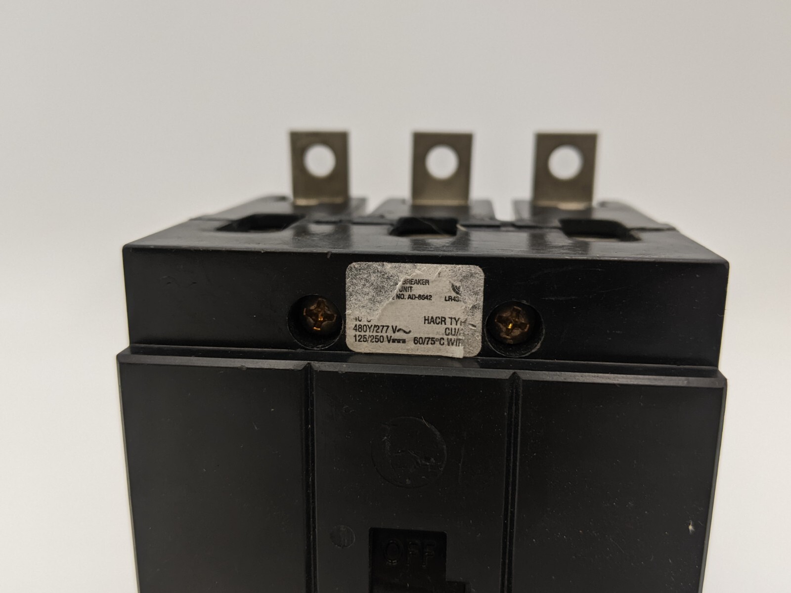 Eaton GHB3030 Bolt On Circuit Breaker 30A 3P 480Y/277V 3PH GHB 30 Amp 3 ...