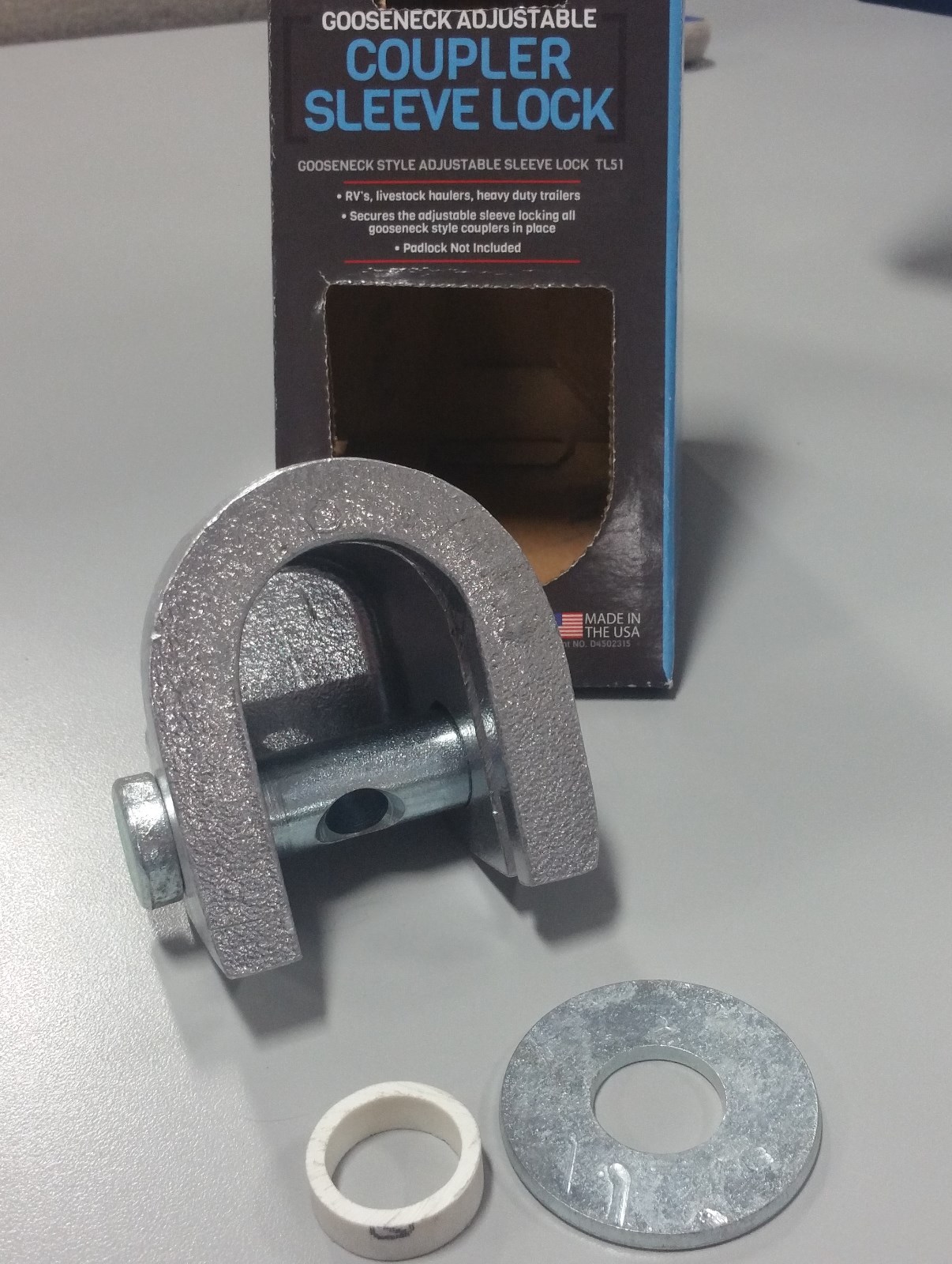 Blaylock Industries EZTL51 Gooseneck Coupler Lock | eBay