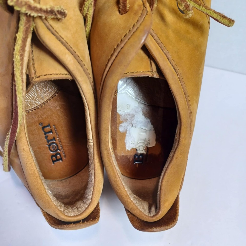 Born Sahara Womens Size 10 Brown Nubuck Leather Driving Oxford ...