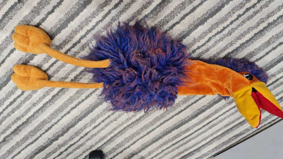 ROD HULL EMU PUPPET LARGE HAND PUPPET | eBay UK