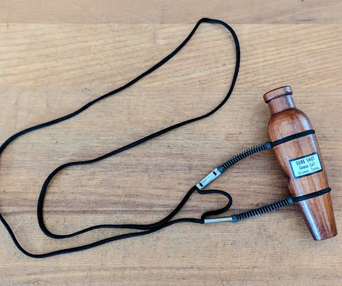 Sure Shot Goose Call Groves, TX Hunting Gunning Lanyard Old School ...