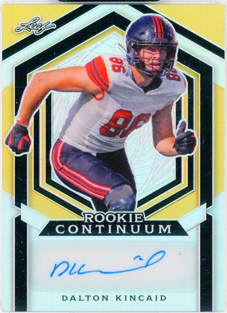 2023 Leaf Metal Continuum - Dalton Kincaid #MC-107 /60 (AU, RC) for sale online | eBay