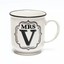 Alphabet Mug Mr / Mrs / Miss Men's Women's Gift Mug Birthday ...