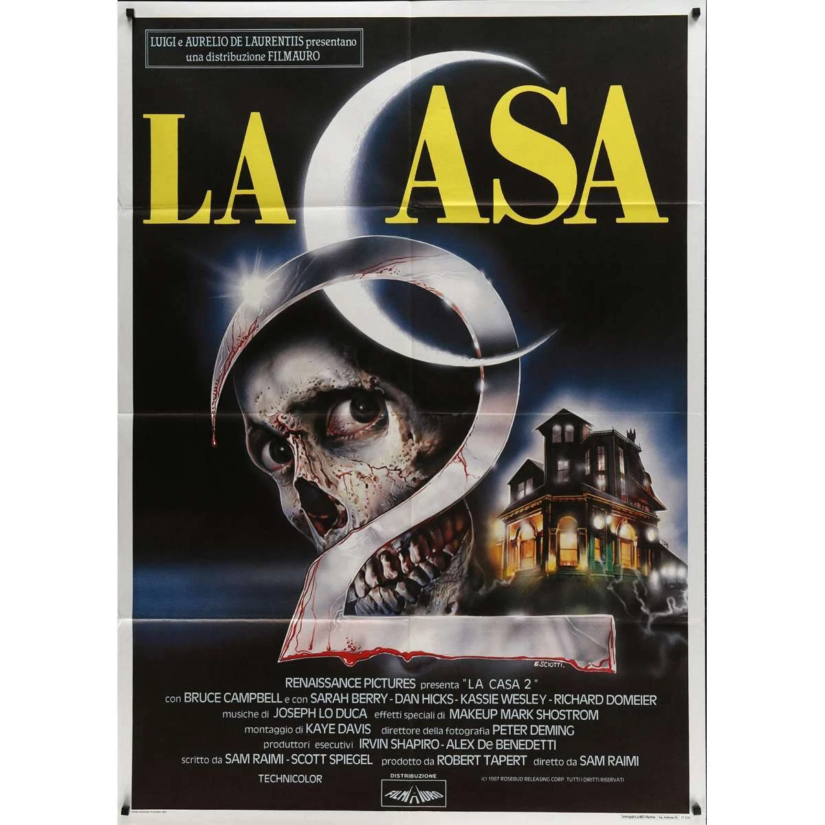 Evil Dead 2 Poster Original