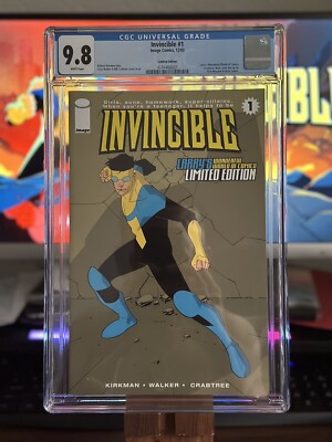 INVINCIBLE #1 CGC 9.8 Larry's Limited Edition Variant | eBay