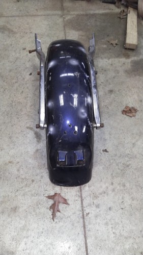 GENUINE OEM HARLEY-DAVIDSON SHOVELHEAD FX REAR FENDER 1973-1984 Super ...