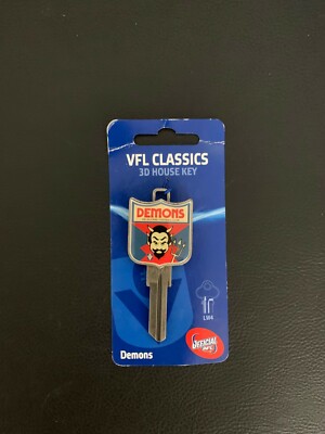 AFL / VFL Melbourne Demons 3D Lockwood House Key | eBay Australia
