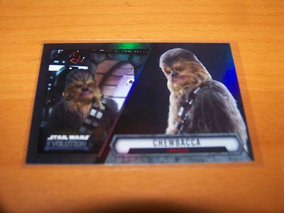 STAR WARS CHEWBACCA 2016 TOPPS EVOLUTION #59 | eBay