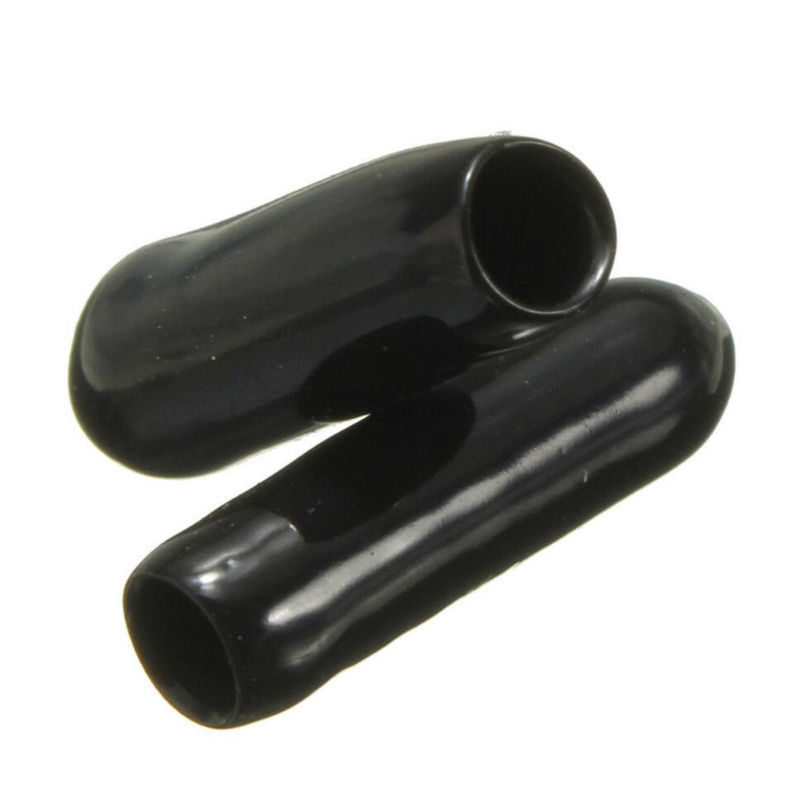 100pcs 3mm Black Rubber Aerial Antenna Caps RC Accessories End Plug ...