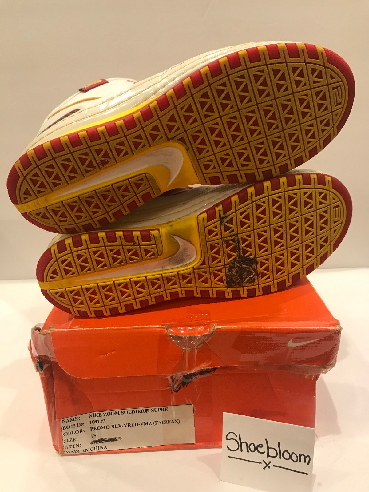 Nike Zoom LeBron VI 6 Fairfax SAMPLE Miami Heat Cavs … - Gem