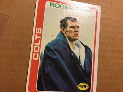1978 Topps #195 Roger Carr Baltimore Colts Football Card NM | eBay
