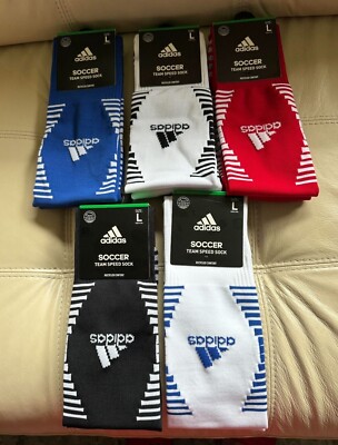 Adidas Men's Soccer Team Speed Socks Multi Colors & Sizes NEW with TAGS ...