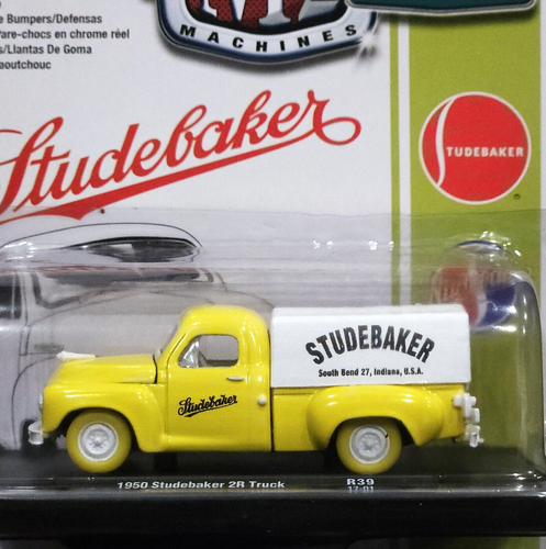 M2 Machines CHASE 50 1950 Studebaker 2R Pickup Truck Auto-Drivers Car ...