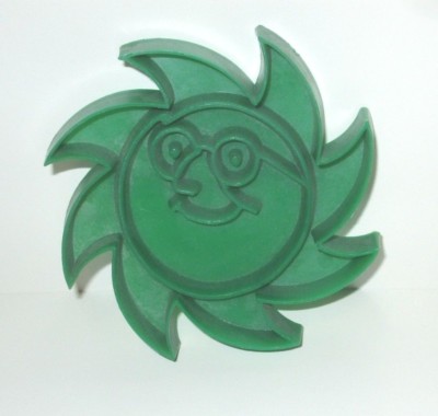 SUN GIANT RAISINS PREMIUM PLASTIC 4" GREEN SMILING SUN COOKIE CUTTER ...