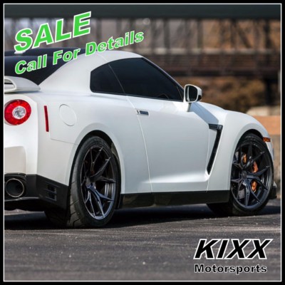 20" ROHANA RFX5 20x10/12 FORGED BLACK CONCAVE WHEELS RIMS For NISSAN GT ...