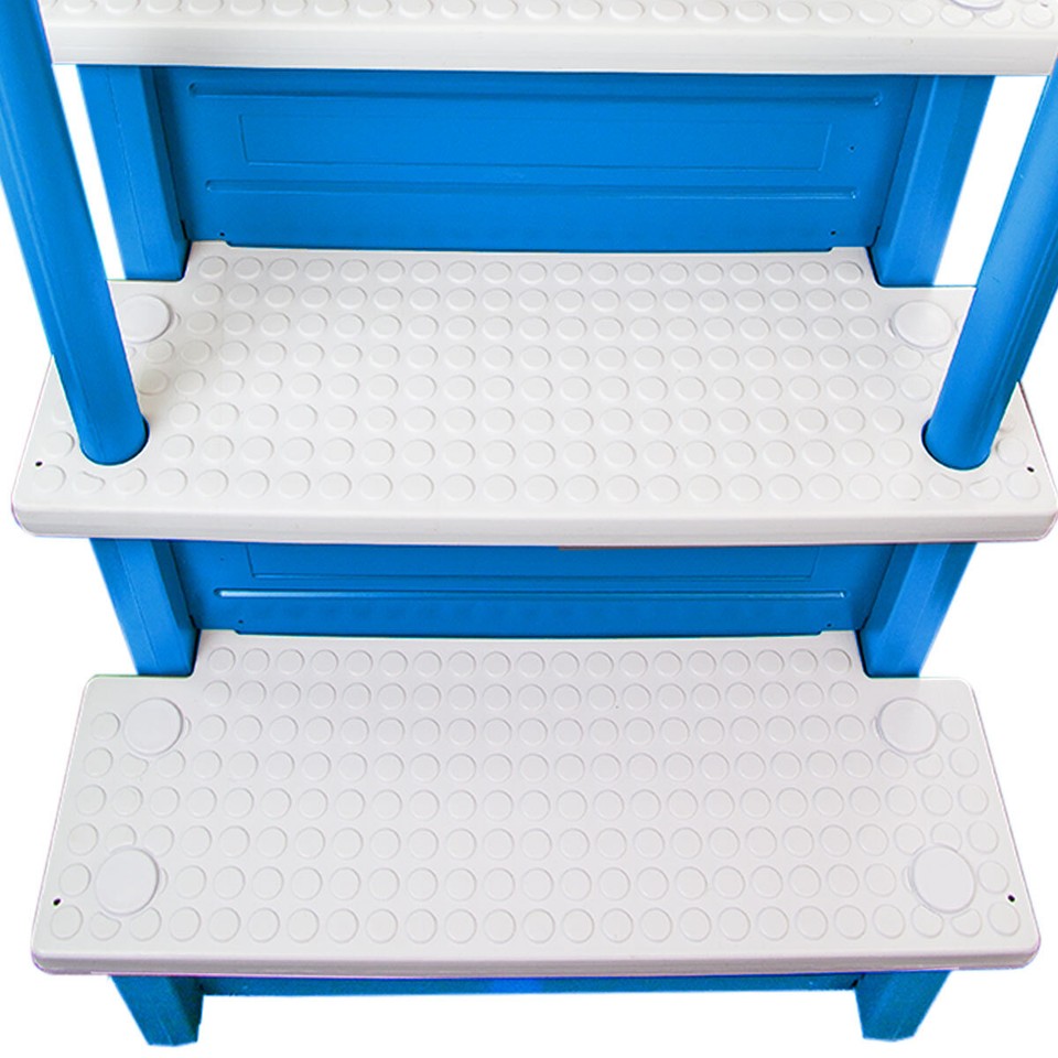 Aqua Select 28" Wide Above Ground Heavy Duty Swimming Pool Step Ladder ...