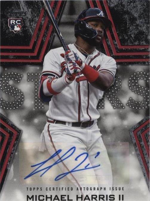 2023 Topps Series 1 - Baseball Stars Autographs Michael Harris II #BSA ...