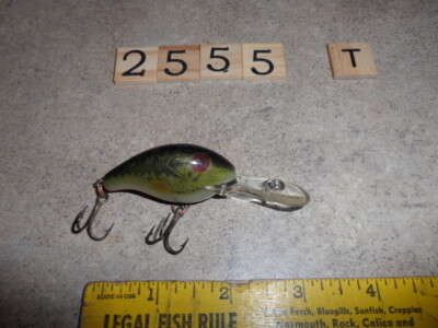 T2555 T VINTAGE REBEL DEEP WEE R NATURALIZED COLOR FISHING LURE | eBay