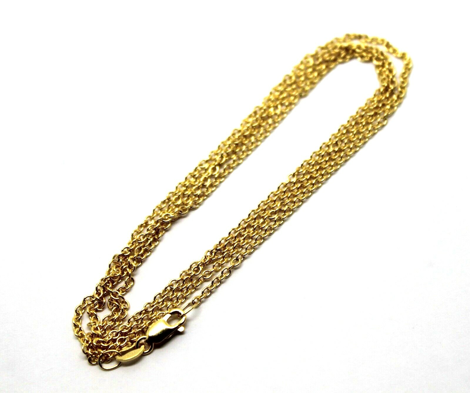 Genuine 9ct 9k Yellow Gold Belcher Chain Necklace 70cm 3.94grams - Free ...