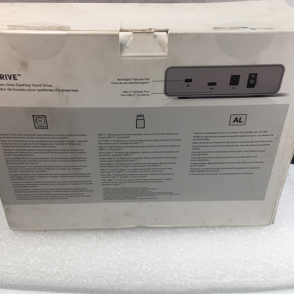 Sandisk Professional 6TB G-Drive External Hard Drive with Charger | eBay UK