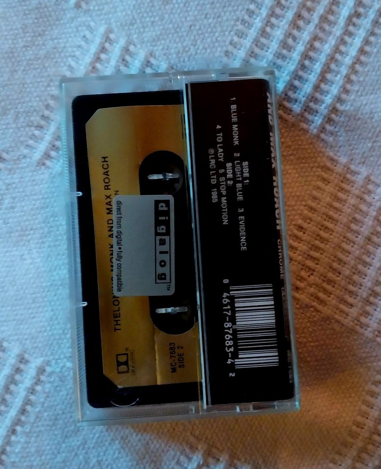 JAZZ 5 RARE Cassette LOT Charles Mingus MONK Max Roach MILES DAVIS ...