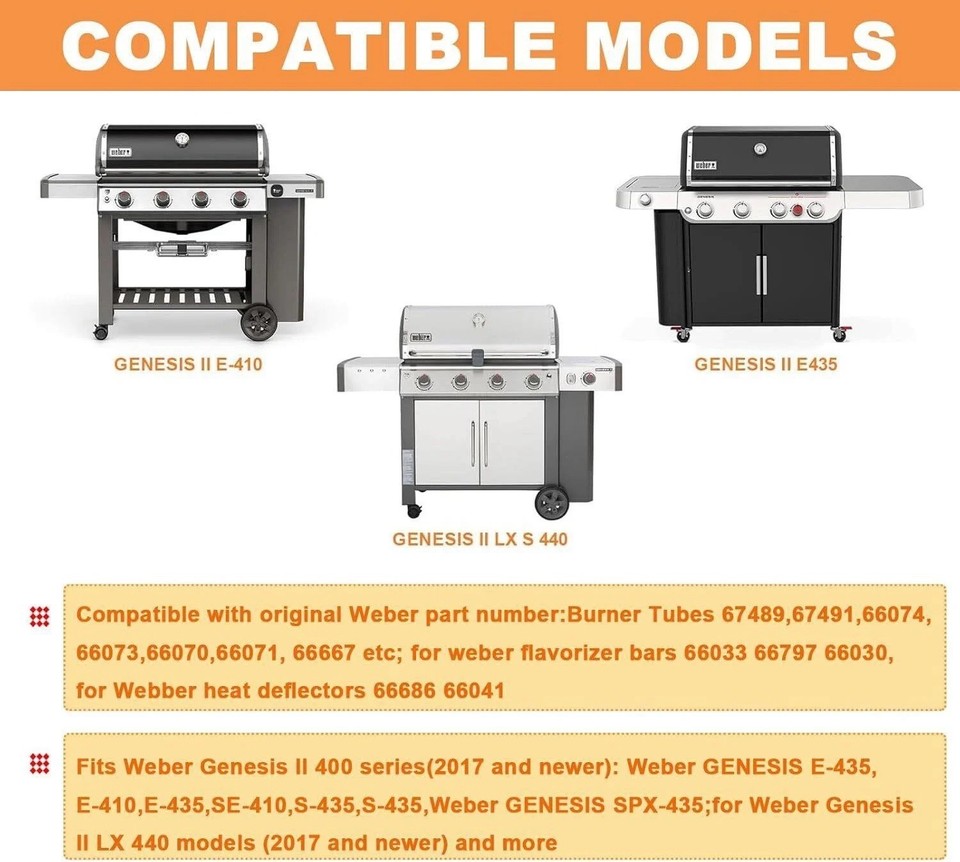 Grill Parts for Weber GS4 Genesis 2 Parts Weber Genesis II , Genesis E ...